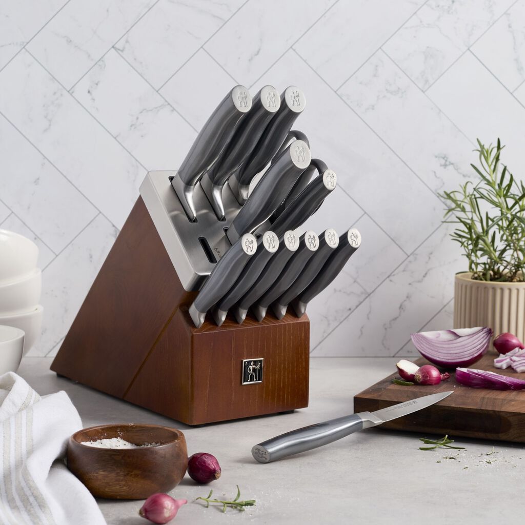 Buy Graphite 14-pc, Self-Sharpening Knife Block Set | Henckels US