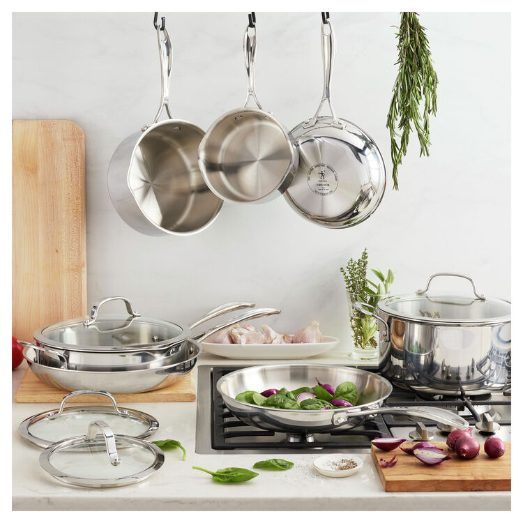Precision Clad 11-pc, Stainless Steel, Cookware Set | Henckels US